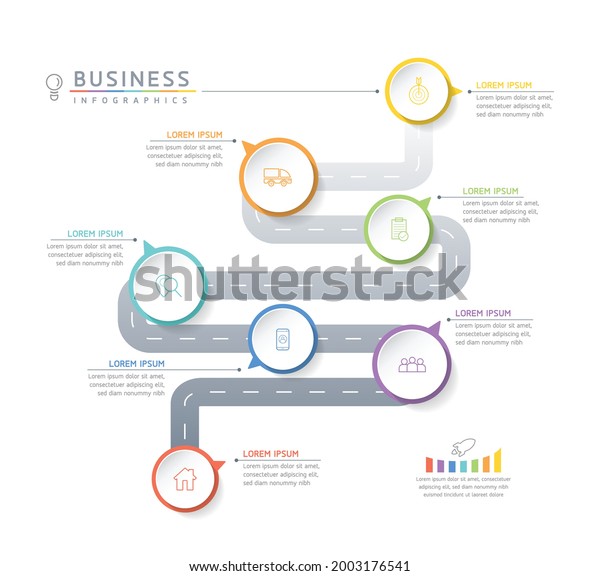 Vector Illustration Infographics Design Template Business Stock Vector ...