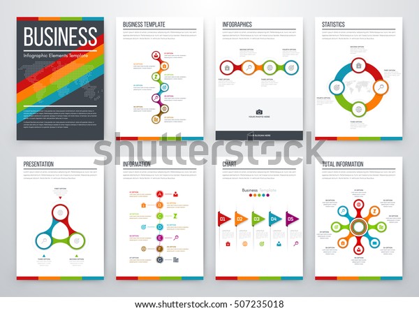 Vector Illustration Infographics Set Stock Vector (Royalty Free ...