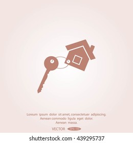 Vector Illustration Keys Stock Vector (Royalty Free) 439295737 ...