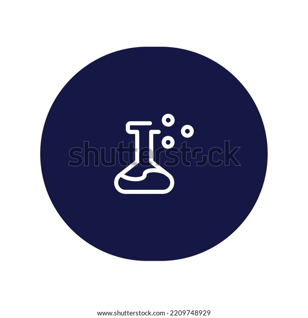 Vector Image School Icon Blue Background Stock Vector (Royalty Free ...