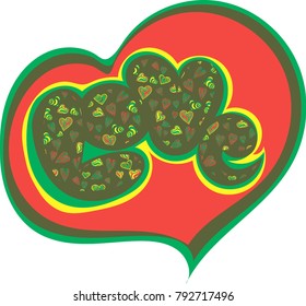 Firefighter Shamrock Shield Illustration Stock Vector (Royalty Free ...