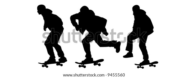 Skateman: Over 6 Royalty-Free Licensable Stock Vectors & Vector Art ...