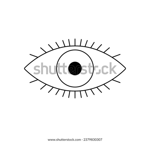 Vector Isolated One Single Simple Symmetrical Stock Vector (Royalty ...