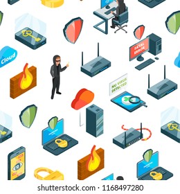 Vector Electronic System Data Center Icons Stock Vector (Royalty Free ...