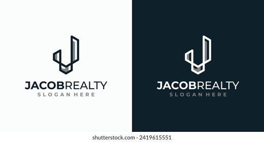 J Shape Logo Photos and Images