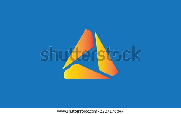 Vector Logo Design Objects Revolving Around Stock Vector (Royalty Free ...