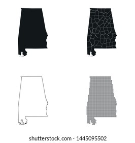 198 Alabama Map Pixelated Images, Stock Photos, 3D objects, & Vectors ...