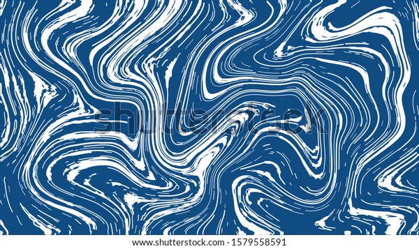 Vector Marble Texture Classic Blue 2020 Stock Vector (Royalty Free ...