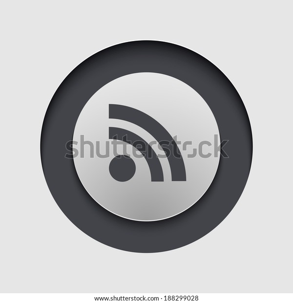 Vector Modern Circle Icon Eps 10 Stock Vector (Royalty Free) 188299028 ...