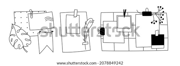 Hanging Notes Doodle Photos and Images | Shutterstock