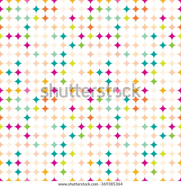 Vector Pattern Repeating Color Abstract Background Stock Vector ...