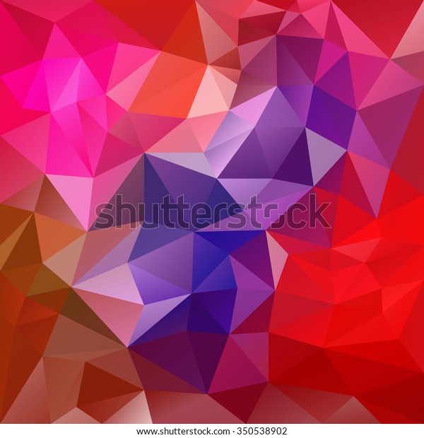 Vector Polygon Background Irregular Tessellation Pattern Stock Vector ...