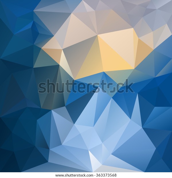 Vector Polygon Background Irregular Tessellation Pattern Stock Vector ...