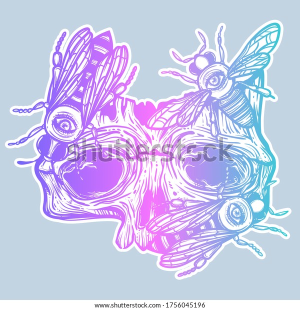 6 Bee Cartoon Picture Of Angel Bee Images, Stock Photos & Vectors ...