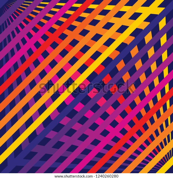 Vector Rainbow Lines Pattern Seamless Texture Stock Vector (Royalty Free) 1240260280 | Shutterstock