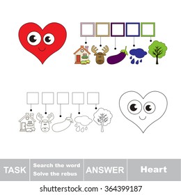 Solve Rebus Find Hidden Word Owltask Stock Vector (Royalty Free ...