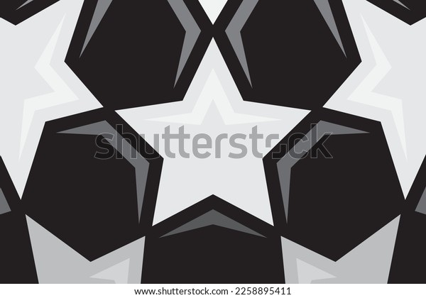 Vector Rectangular Sport Background Black Soccer Stock Vector (Royalty ...