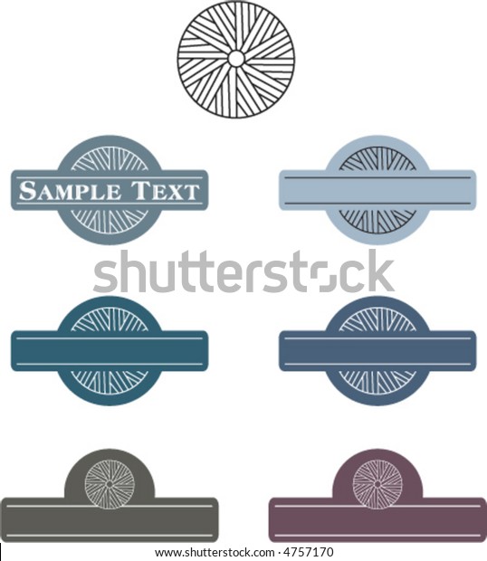 Vector Sample Logo Sign Stock Vector (Royalty Free) 4757170 | Shutterstock