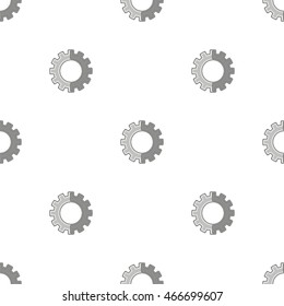Vector Seamless Gear Pattern Industrial Background Stock Vector ...