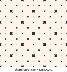 Simple Minimalist Geometric Seamless Pattern Small Stock Vector ...