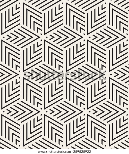 Vector Seamless Pattern Modern Stylish Texture Stock Vector (Royalty ...