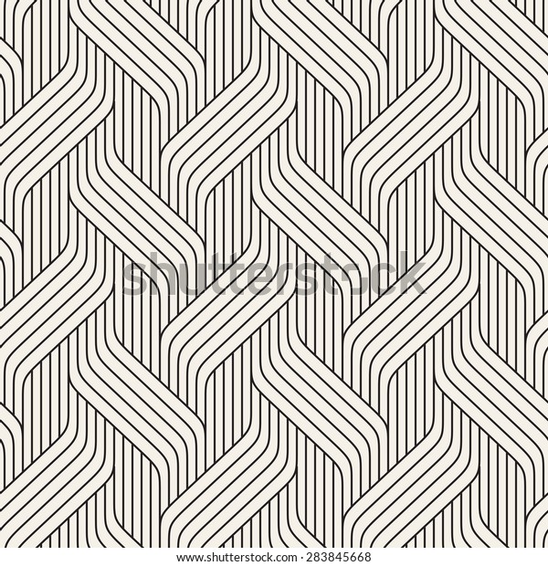 Vector Seamless Pattern Modern Stylish Texture Stock Vector (Royalty ...