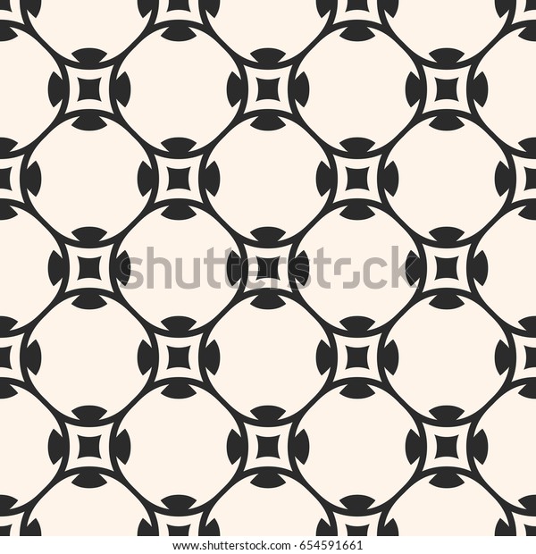 Vector Seamless Pattern Oriental Style Simple Stock Vector (Royalty ...