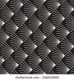 Vector Seamless Pattern Irregular Abstract Linear Stock Vector (Royalty ...