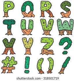 Cartoon Alphabet Set Little Stick Boys Stock Illustration 225552334 ...