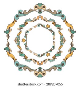 29,105 imágenes de Baroque circle frame - Imágenes, fotos y vectores de ...
