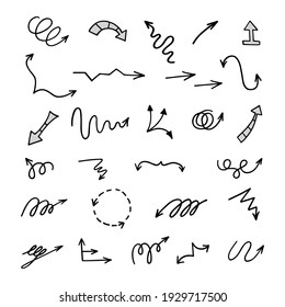 Set Numbers Letters Punctuation Marks Arrows Stock Vector (Royalty Free ...