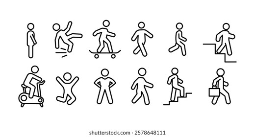 100+ Thousand Walking Man Icon Vector Royalty-Free Images, Stock Photos ...