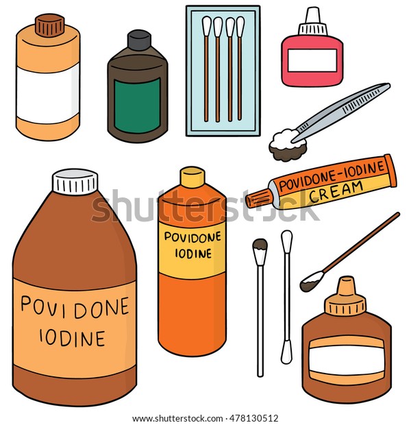 Vector Set Wound Dressing Set Stock Vector (Royalty Free) 478130512 ...