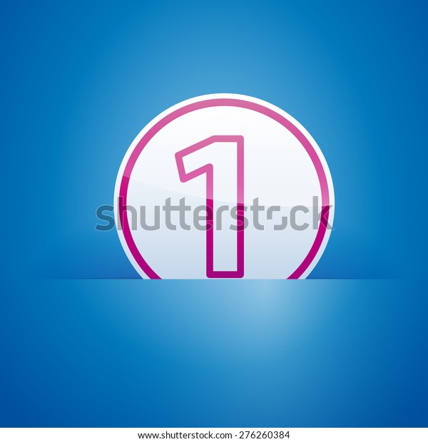 Vector Sign Pocket Number 1 Stock Vector (Royalty Free) 276260384 ...