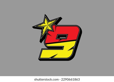 1,414 Racing Number 9 Images, Stock Photos, 3D objects, & Vectors ...