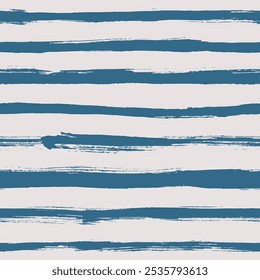 Hand Drawn Watercolor Dark Blue Brush Stok İllüstrasyon 459674539 ...