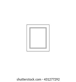 Thin Line Frame Stock Vector (Royalty Free) 422117290 | Shutterstock