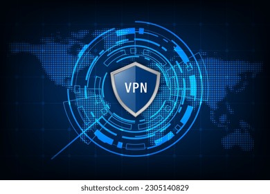 Vector Virtual Private Network Shield Vpn Stock Vector (Royalty Free ...