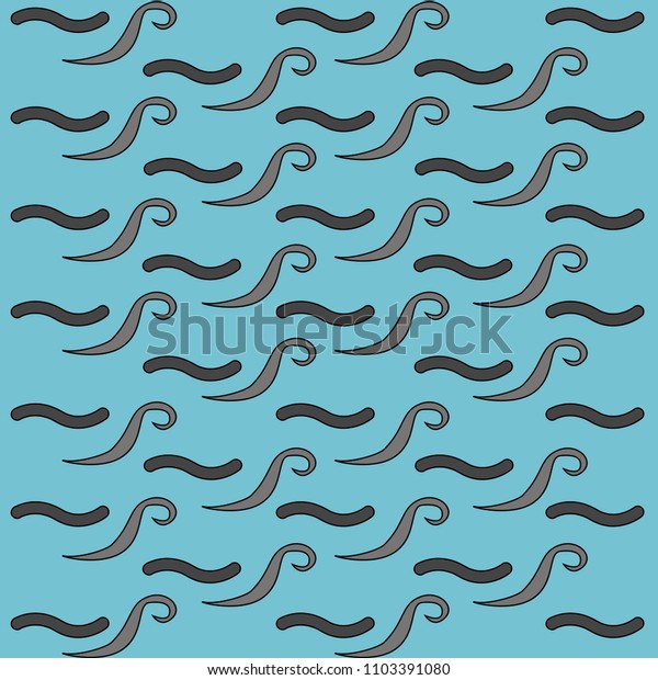 Vector Water Flow Pattern Stock Vector (Royalty Free) 1103391080 ...