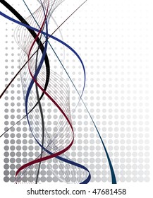 Vertical Abstract Background Vector Illustration Stock Vector (Royalty ...