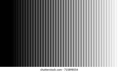 Vertical Gradient Lines Transitioning Black White Stock Vector (Royalty ...