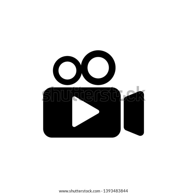 Video Camera Video Recorder Icon Vector Stock Vector (Royalty Free ...