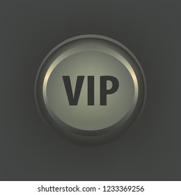 Vip Vector Button Web Design Element Stock Vector (Royalty Free ...