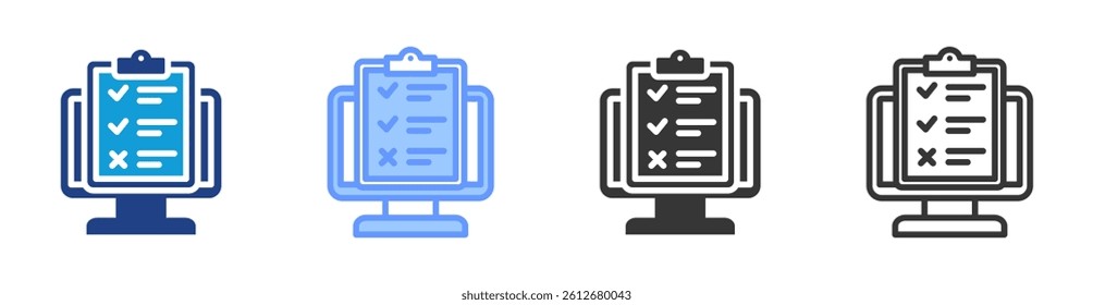 Virtual test icon 스톡 벡터 및 벡터 아트 3,586개 | Shutterstock