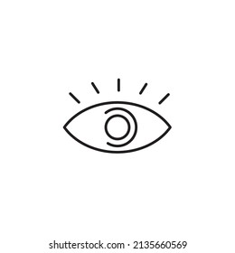 Vision Icons Symbol Vector Elements Infographic Stock Vector (Royalty ...