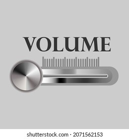 Volume Button Simple Illustration Vector Clipart Stock Vector (Royalty ...