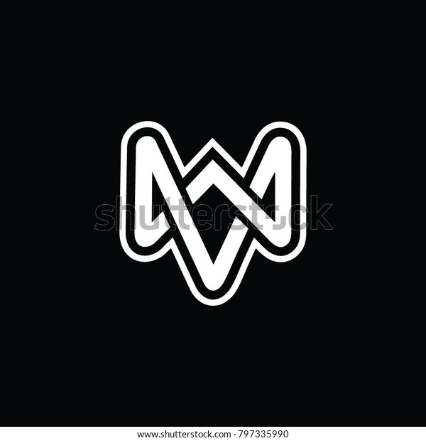W Gaming Logo Vector: vector de stock (libre de regalías) 797335990 ...