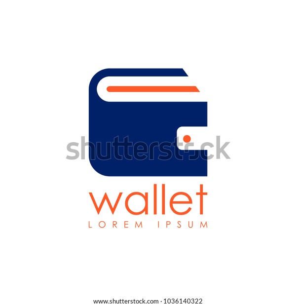 Wallet Logo Design Stock Vector (Royalty Free) 1036140322 | Shutterstock