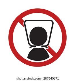 Warning Sign Avoid Danger Suffocation Babies Stock Vector (Royalty Free ...