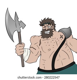 Warrior Draw Stock Vector (Royalty Free) 280222547 | Shutterstock